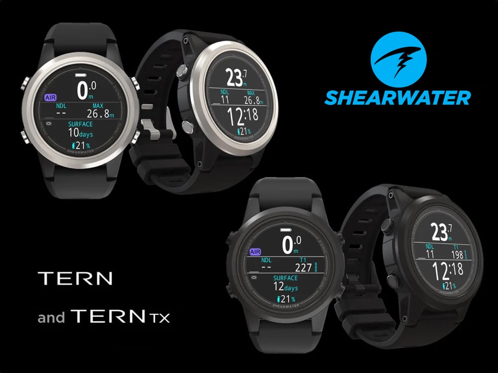 Shearwater Tern & Tern TX Dive Computers - DirDirect