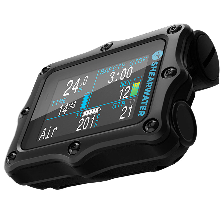 Shearwater Perdix 2 Ti Black Dive Computer with Swift Transmitter