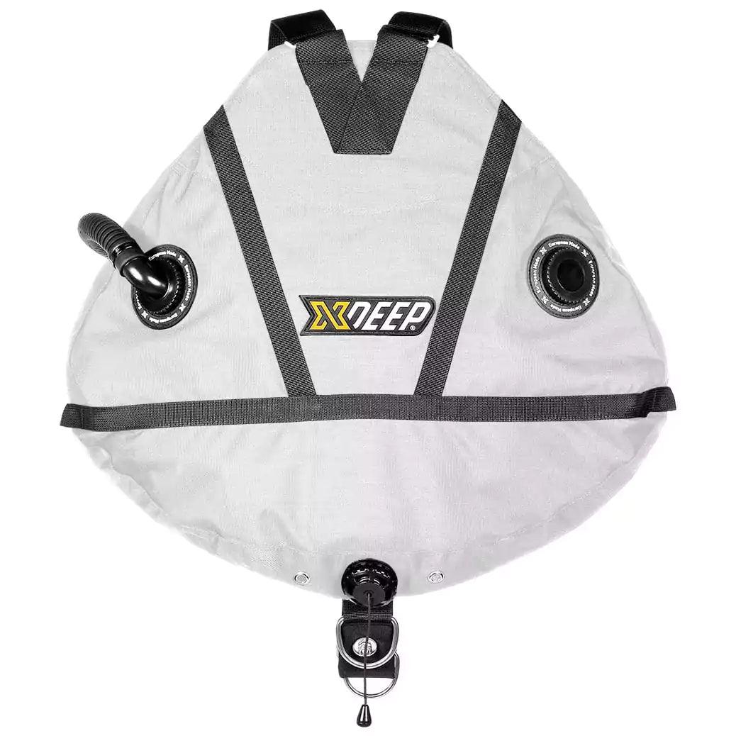 XDeep Stealth 2.0 TEC RB Sidemount System in Colour - White / Small - 2 x 1.5kg - DirDirect