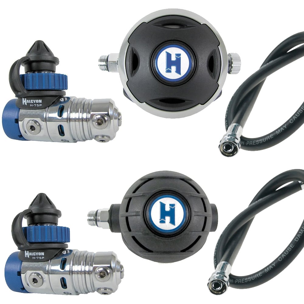 Halcyon H-75P Twinset Regulator Package - DirDirect