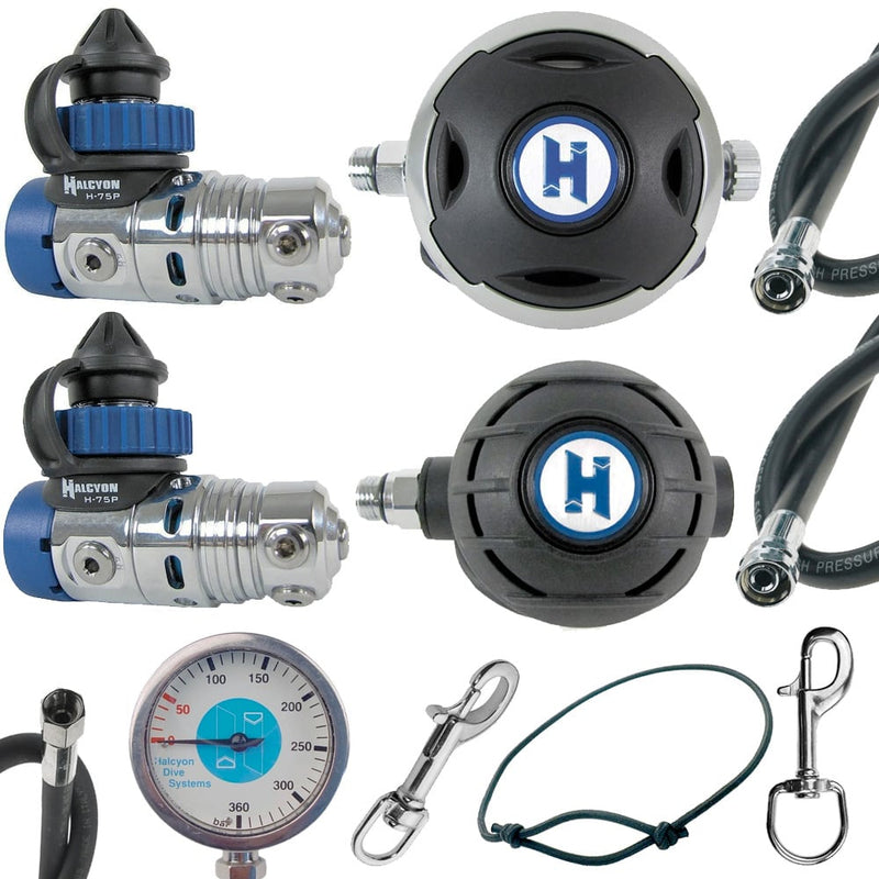 Halcyon DIR Twinset Regulator Package - Full Package - DirDirect