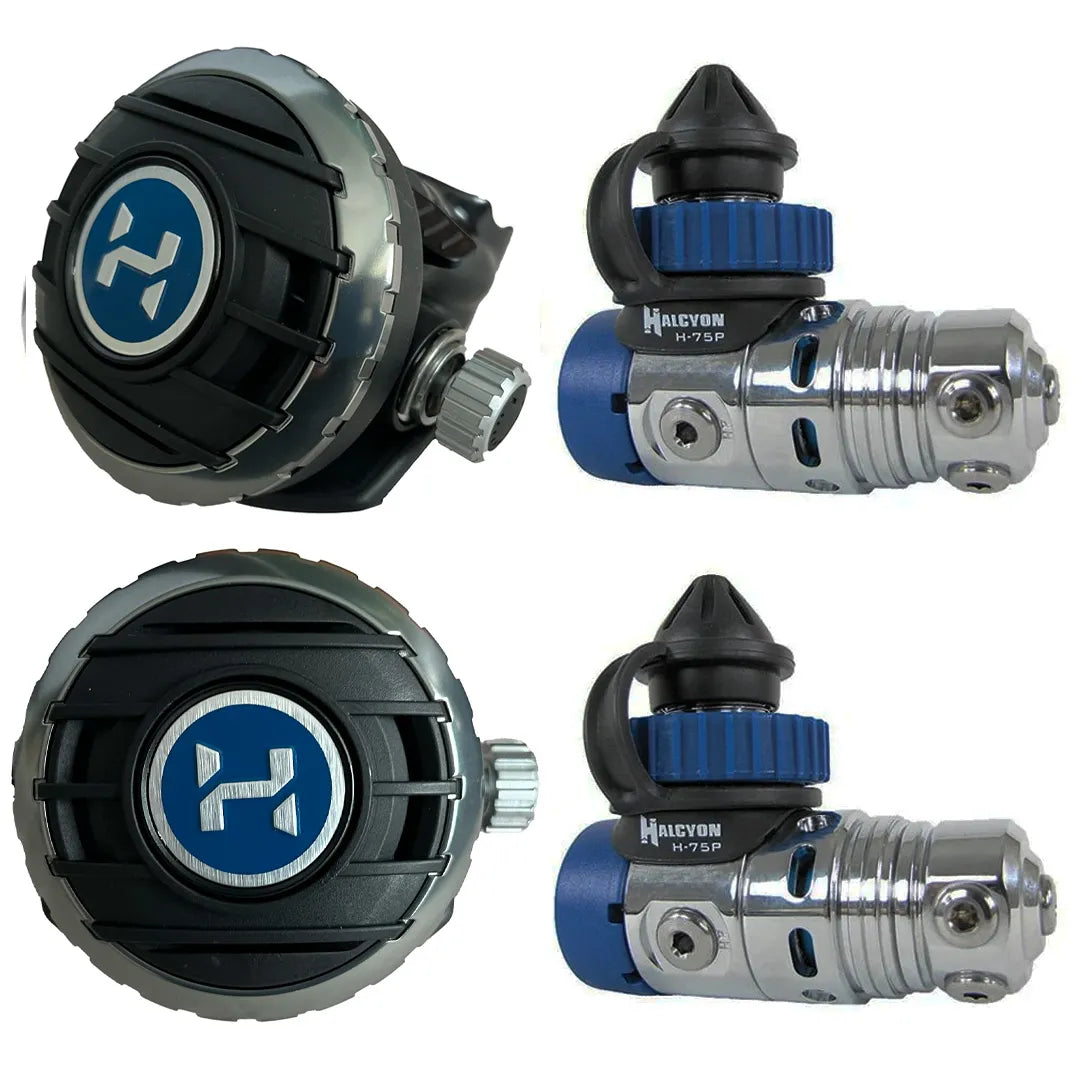 Halcyon Halo H-75P Sidemount Regulator Set - DirDirect