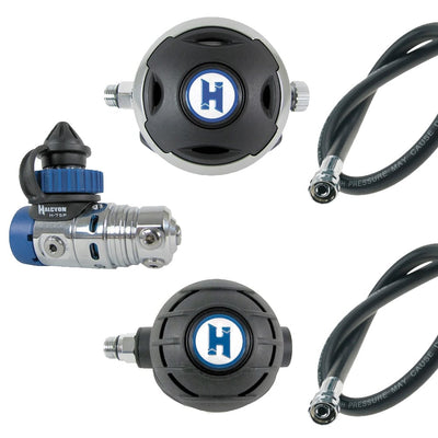 Halcyon H-75P Single Tank Long Hose Regulator Set - DirDirect