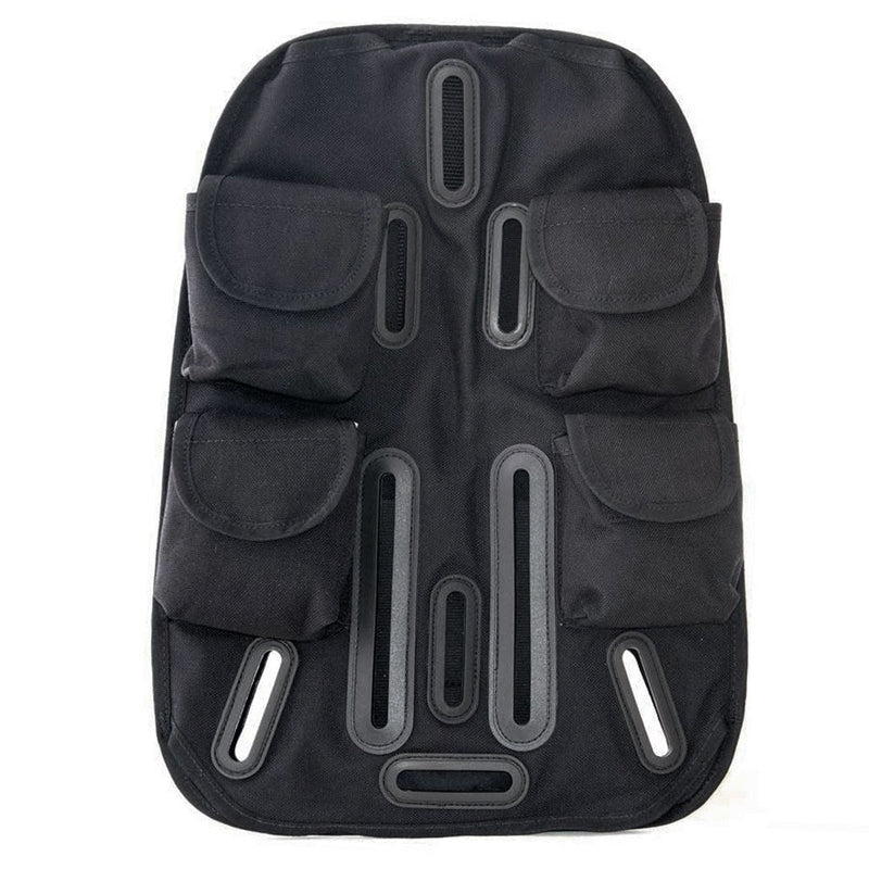 OMS Smartstream Signature Single Tank Wing System - Black / Steel ...