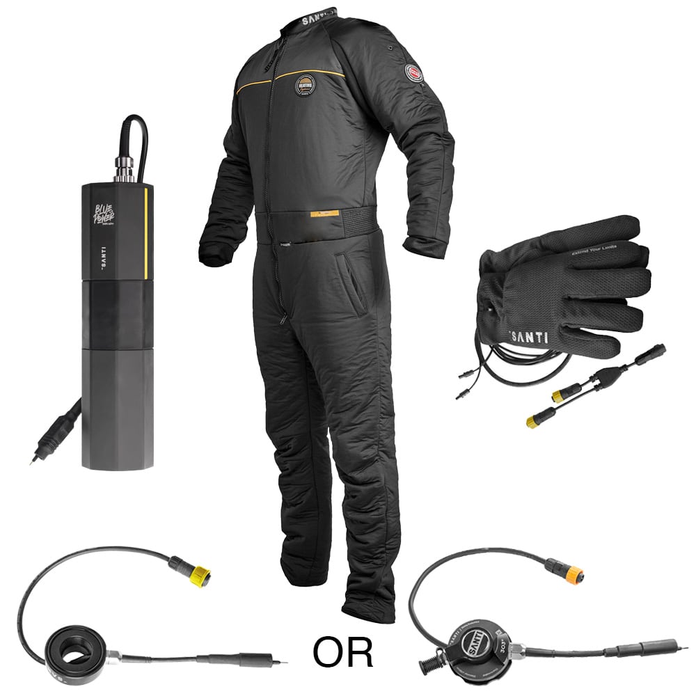 Santi Deluxe Heated Flex Undersuit and Gloves Set - DirDirect