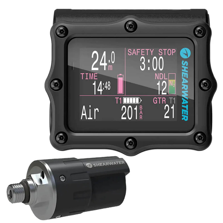 Shearwater Perdix 2 Ti Black Dive Computer with Swift Transmitter