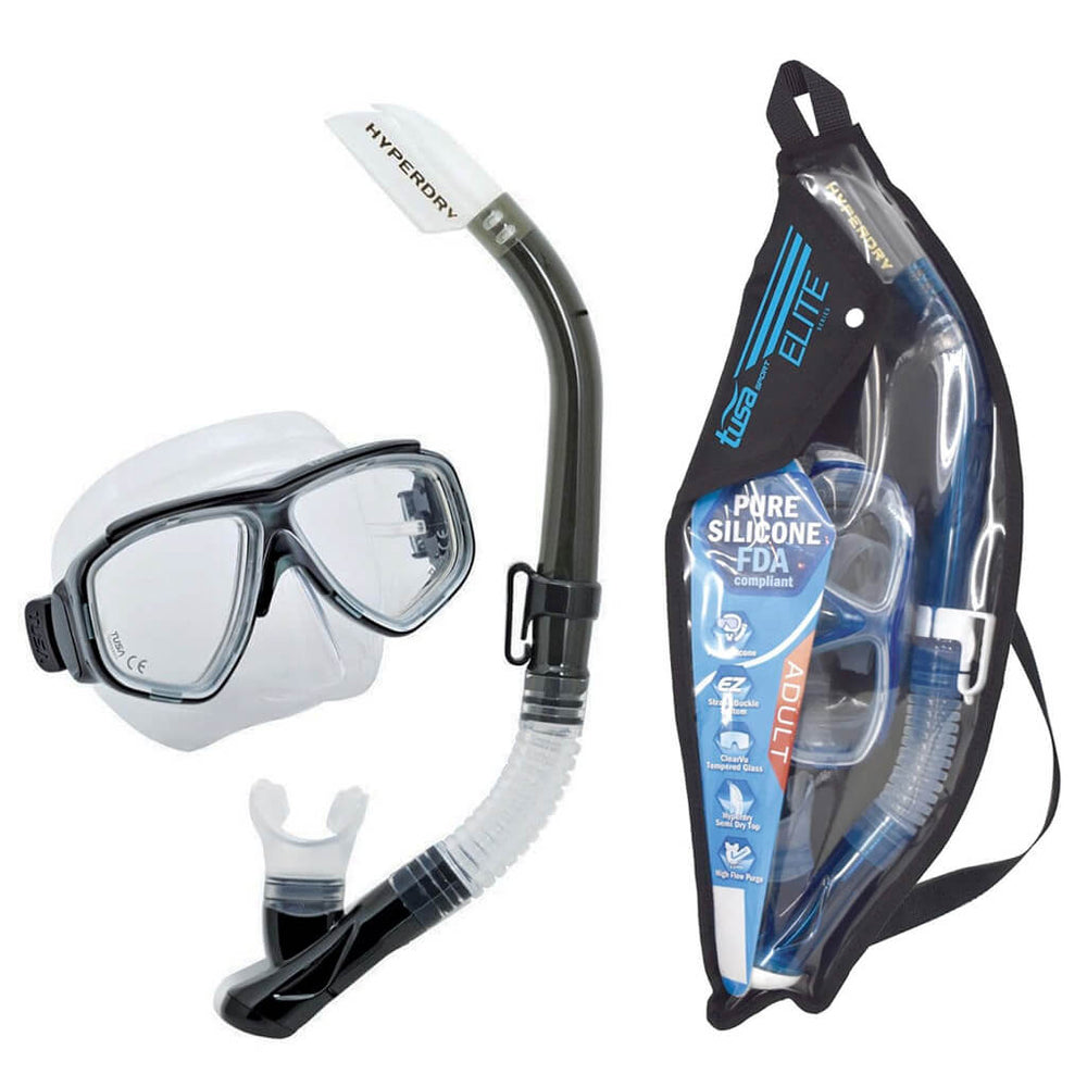 Tusa Splendive Snorkelling Set for adults - DirDirect