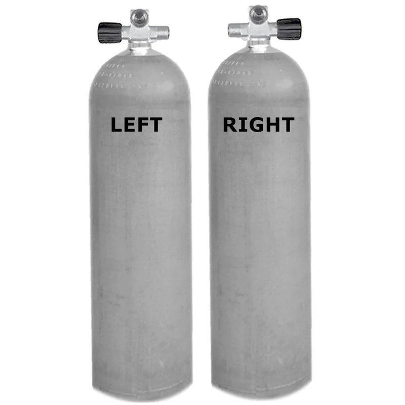 80cf Ali Sidemount Cylinder - AlCan - DirDirect