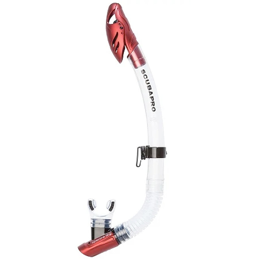 Scubapro Spectra Dry Snorkel - White - DirDirect
